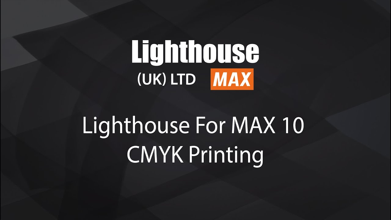 Lighthouse For MAX 10 CMYK Printing