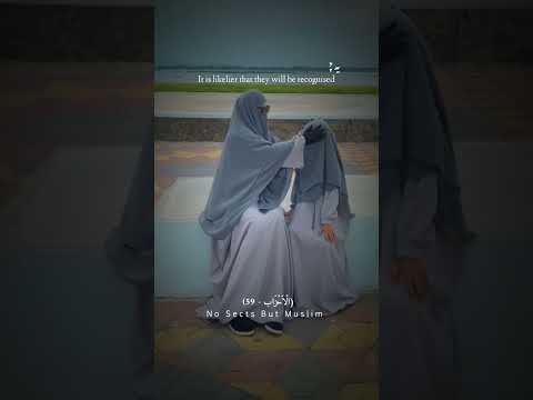Surah Ahzaab | Ayat 59 | Quran Urdu Translation | #qurantranslation #quran #hijab #prophetmuhammad