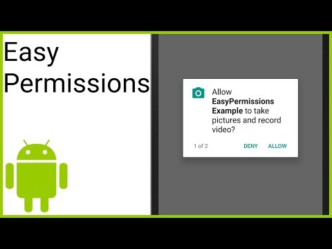 Learn EasyPermissions Library Android Studio Tutorial - Mind Luster