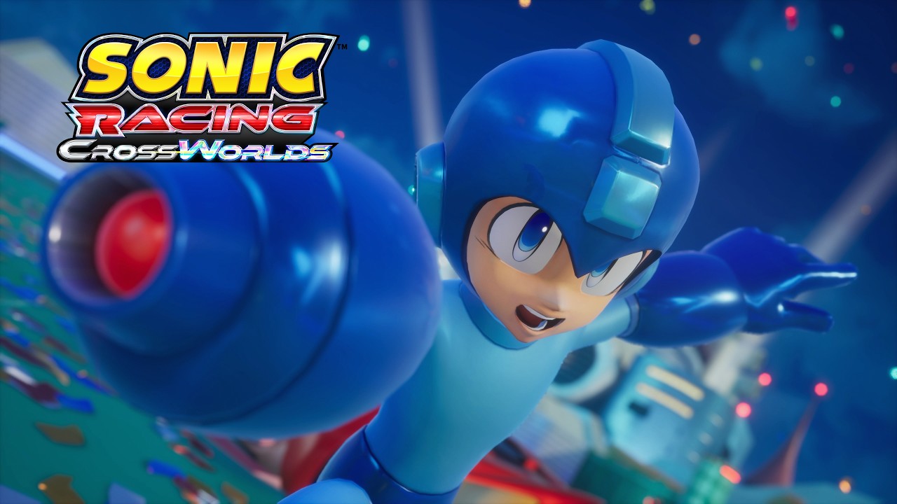 Sonic Racing: CrossWorlds -  Mega Man  Crossover DLC Trailer