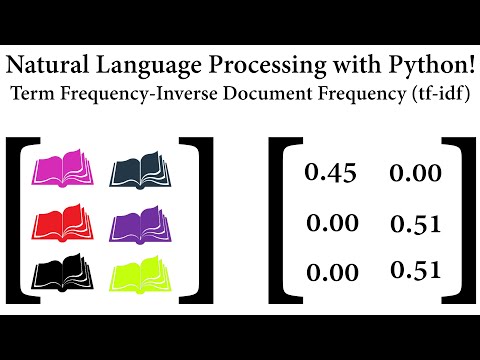 NLP with Python! Term Frequency-Inverse Document Frequency (tf-idf)