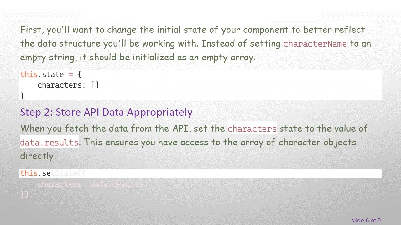 How to Map Over API Data in a React Component to Access Properties