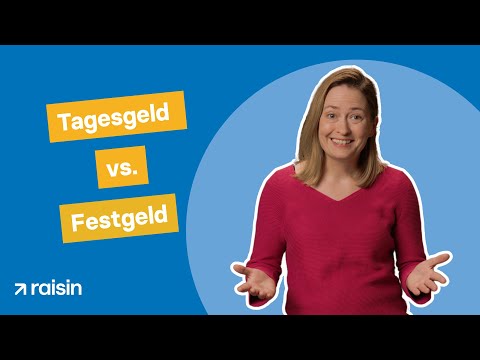 Festgeld vs. Tagesgeld: Was lohnt sich 2025 mehr? Raisin erklärt den Unterschied!