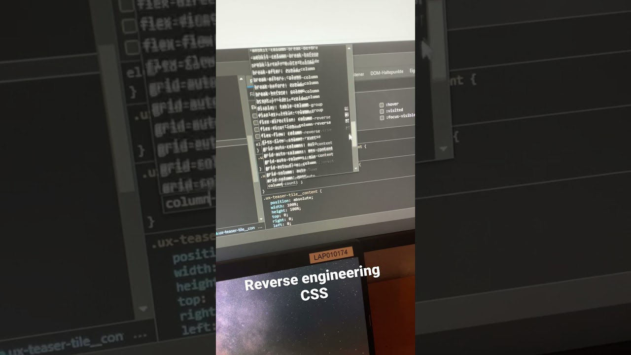 Reverse engineering your CSS