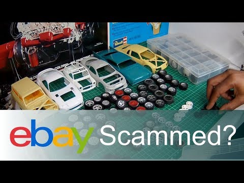 Scale Model Car Ebay Mystery Box unboxing: Joblot sellers are just scammers? [494 Garage S1 Ep3]
