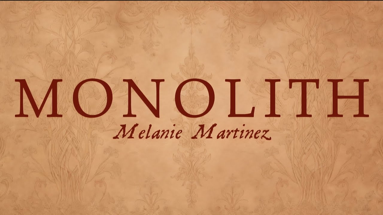 Monolith || Melanie Martinez || Lyrics