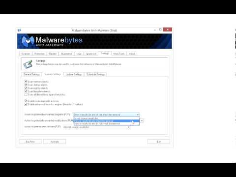 How to select all scan results - Malwarebytes Ant-Malware (Select All PUPS)