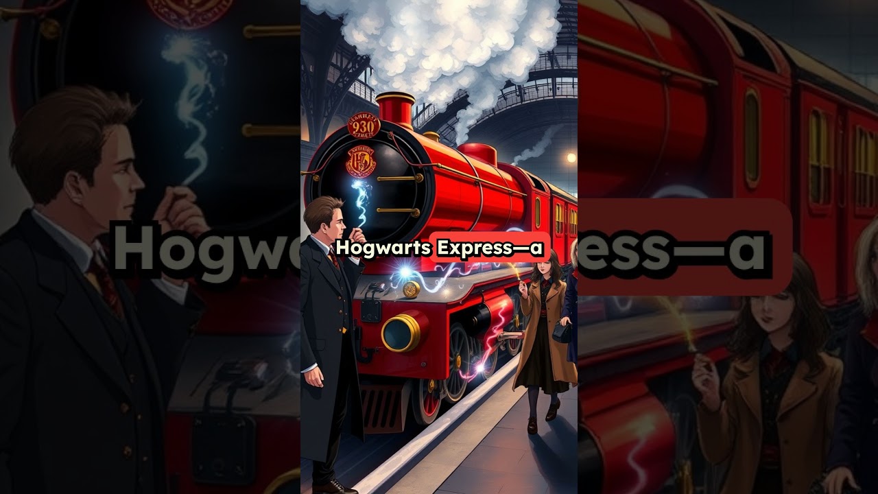 The Secret History of the Hogwarts Express! 🚂✨ (Mind-Blowing Harry Potter Fact)  #harrypotter