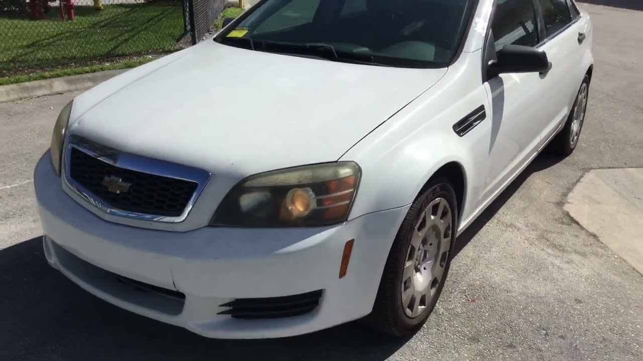 Lot # 101 2011 Chevy Caprice PPV (6.0L V8 with 70k Miles)