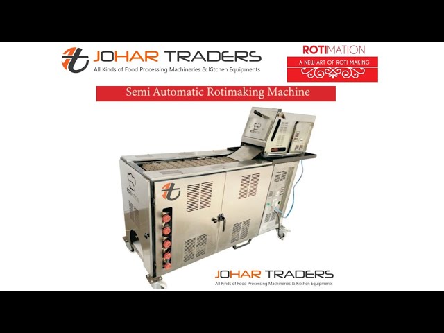 Chapati Making Machine - Conveyor Roti machine Wholesale Trader from ...