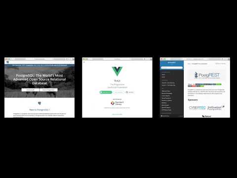 [Part 1] Building a Contacts List with PostgREST and Vue.js: The Database & API