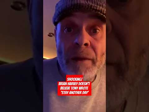 Ex-East 17 Brian Harvey DOESN'T BELIEVE Tony Wrote 'Stay Another Day'