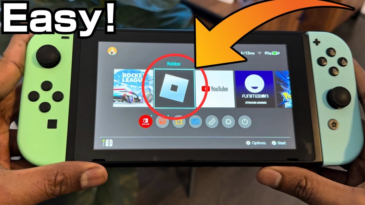 How to get Roblox on Nintendo Switch (Easy)