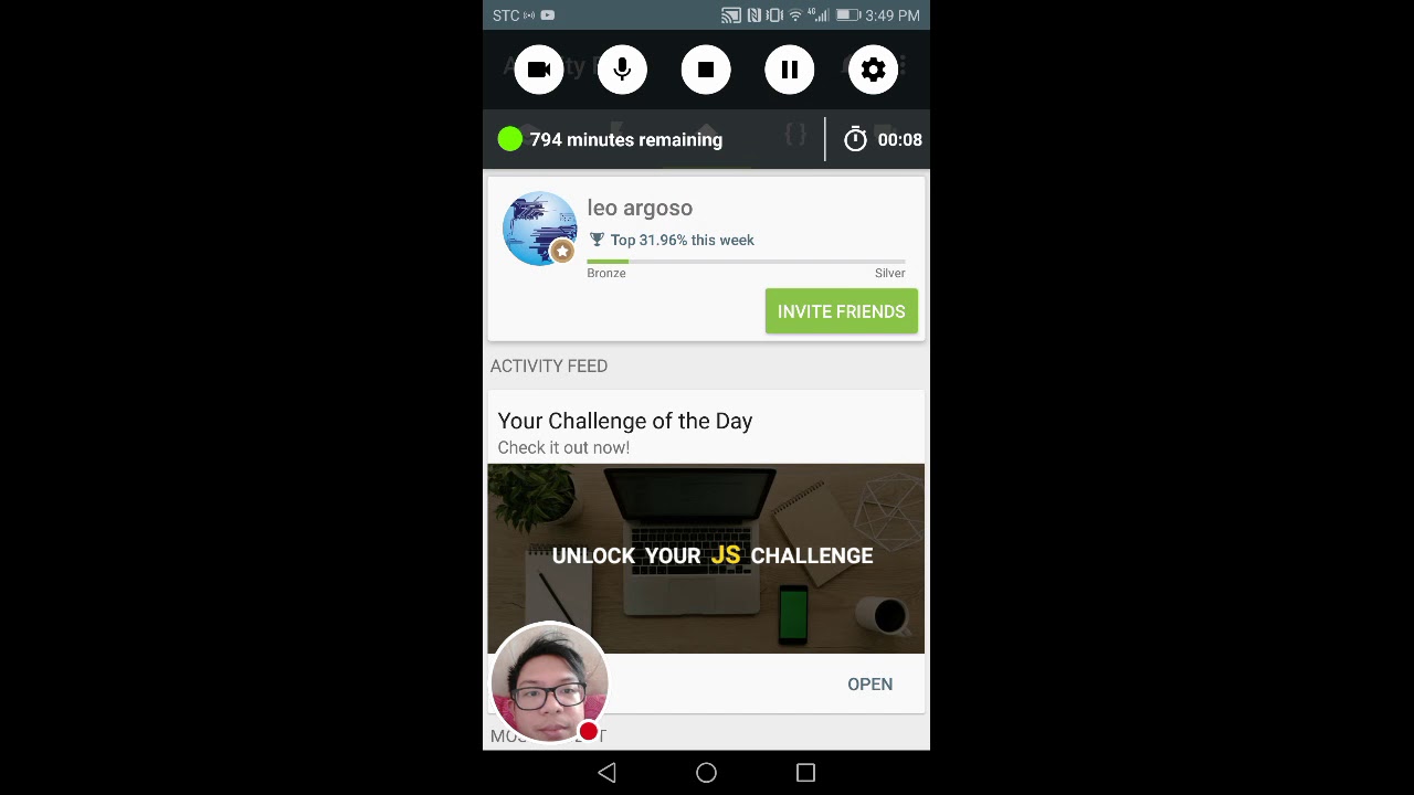 Learning Python with SoloLearn. Foundation.