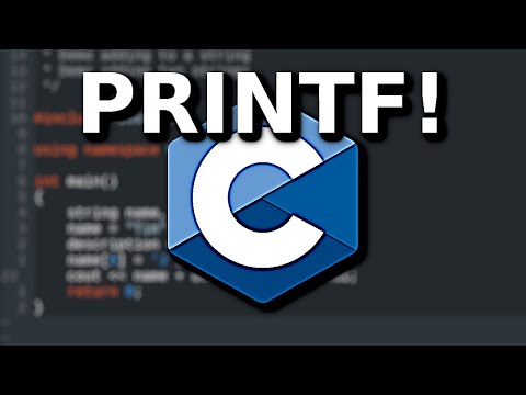 C Programming Tutorial - printf Function