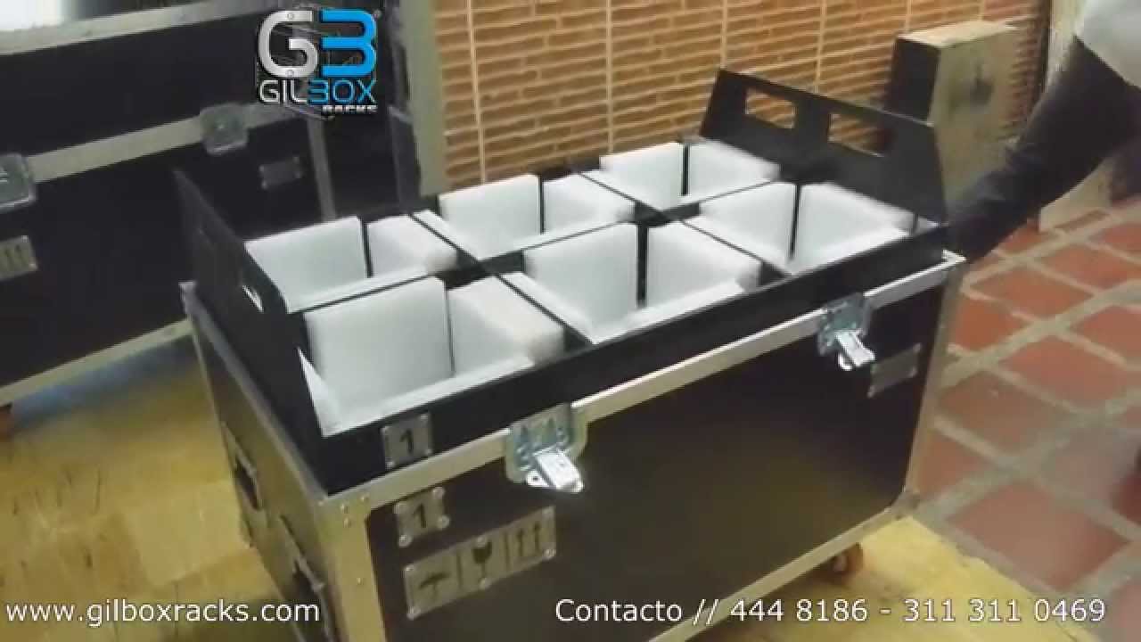 FLIGHT CASE PARA LUCES GILBOX