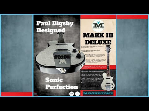 1957 Magnatone Mark III Deluxe w/OHSC - RARE! | Reverb