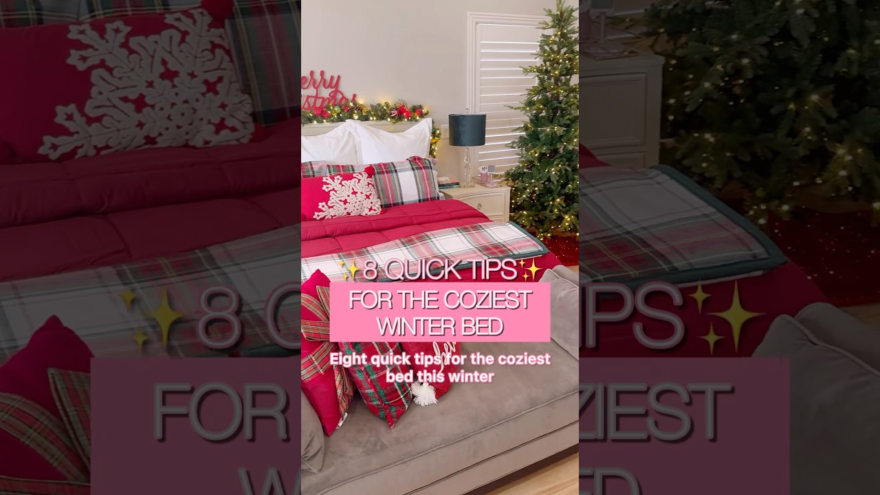 Transform Your Bed: 8 Cozy Tips for Ultimate Winter Comfort! ❄️🛏️
