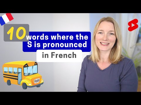 10 French Words Where the Final S is Pronounced #shorts