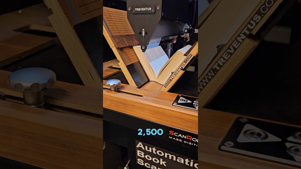 2500 Pages in Minutes: Meet the Book Scanner!