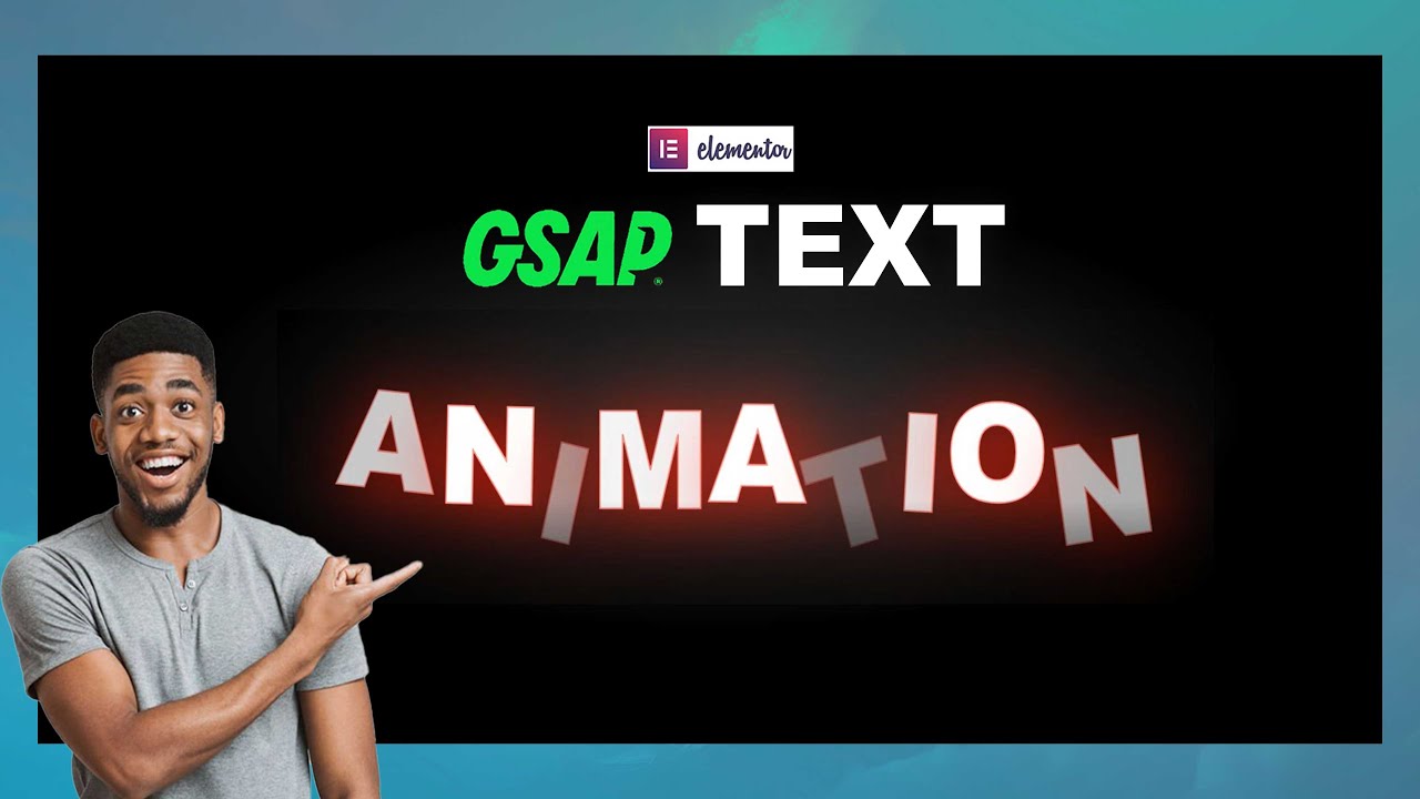 Insane Text ANIMATION Effect with GSAP SplitText on Elementor for FREE