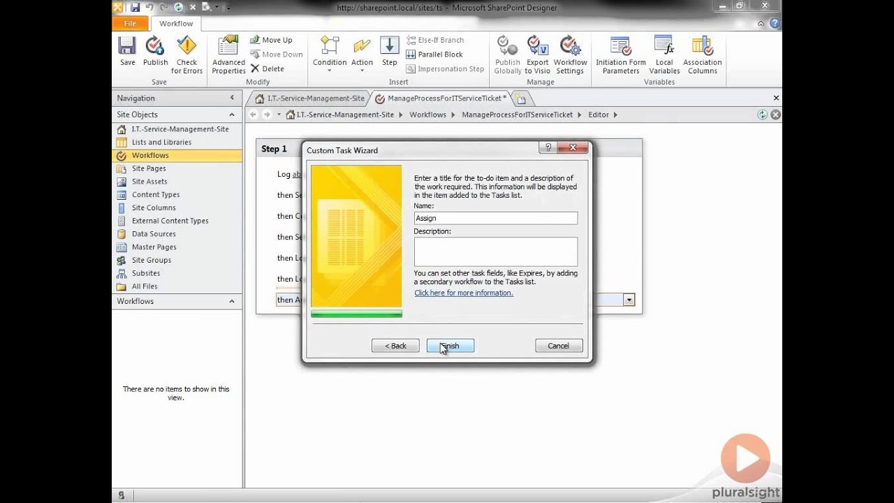 Creating a SharePoint Designer 2010 Workflow