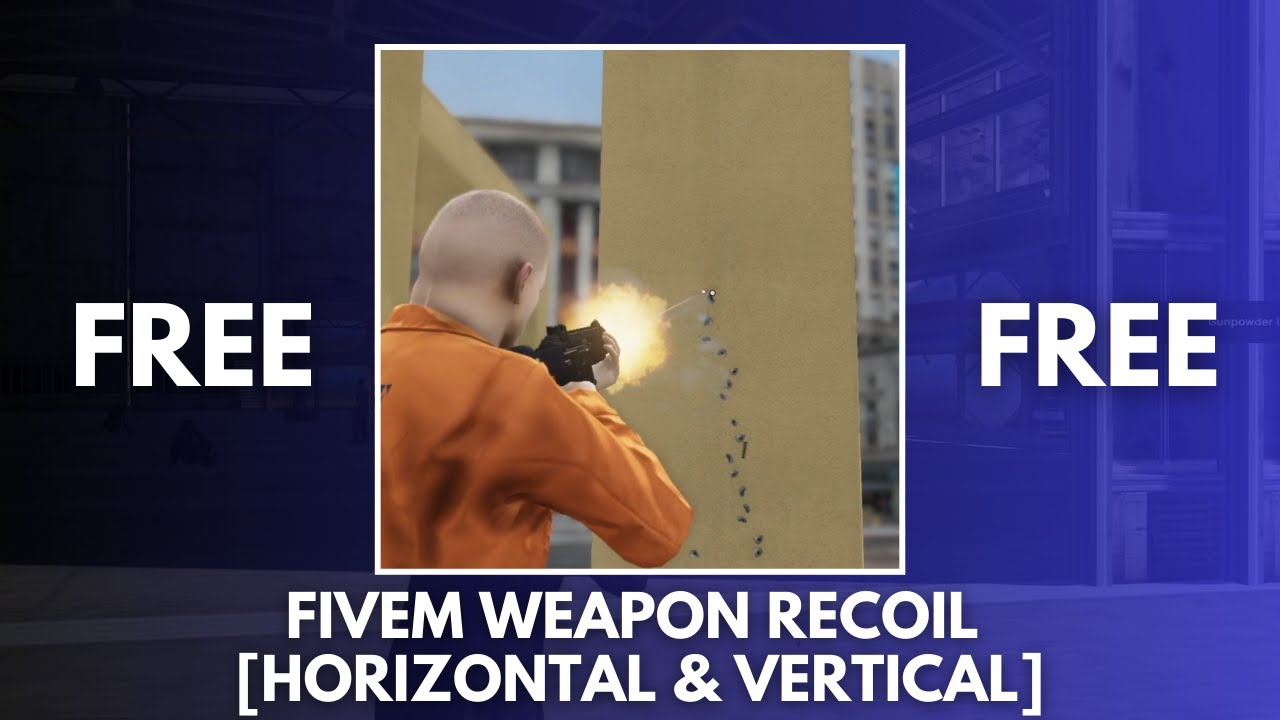 FREE Weapon Recoil [Horizontal and Vertical] - FiveM Releases - Cfx.re Community