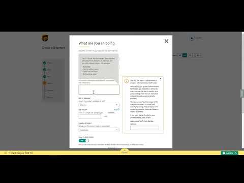 How to ship internationally on ups.com with enhanced web shipping
