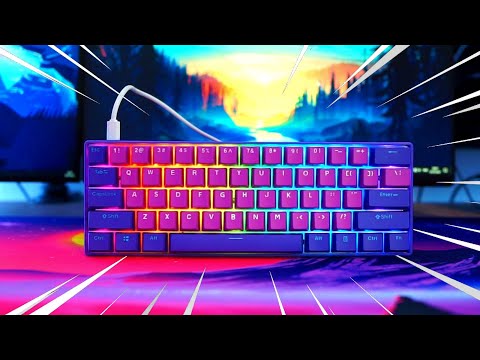 So Many Color Options! BOYI 60% Mechanical Keyboard Review