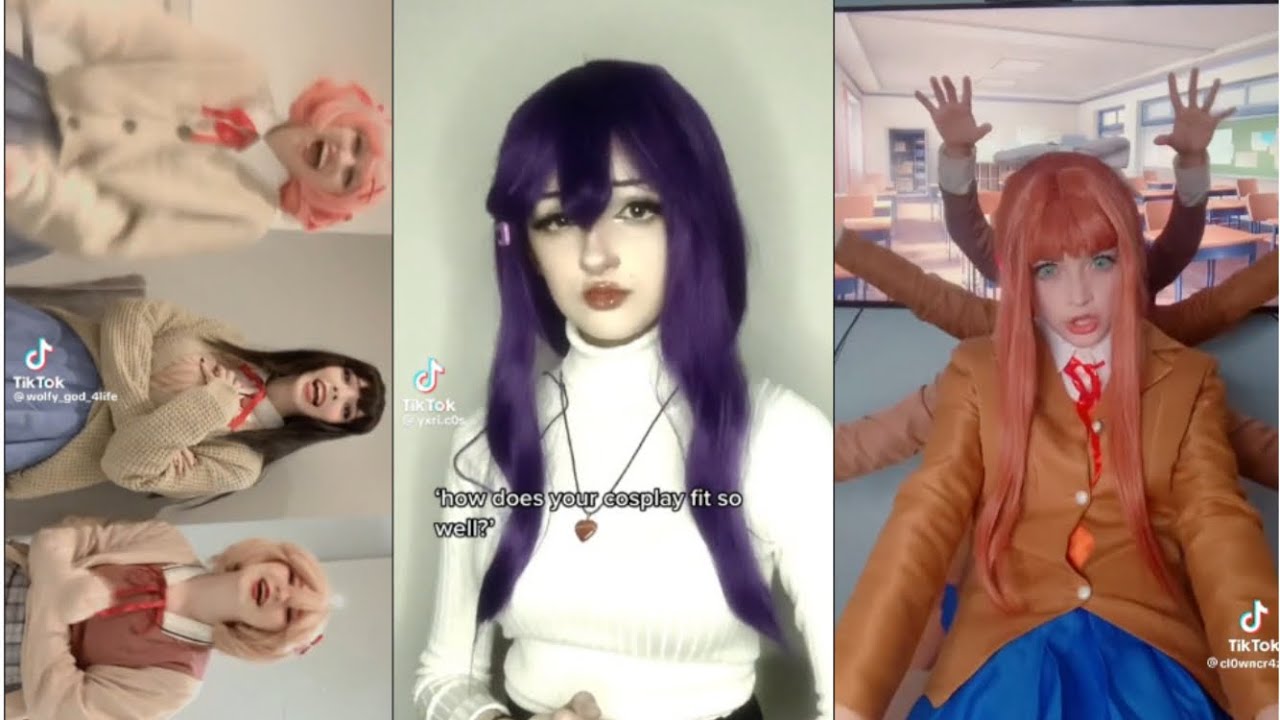 Doki Doki literature club tiktok compilation⏤͟͟͞͞☆|| tiktok compilation #5