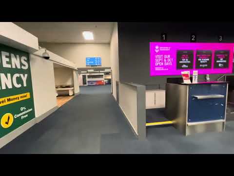 Teesside International Airport UK one of the quietest airports in UK September 2024