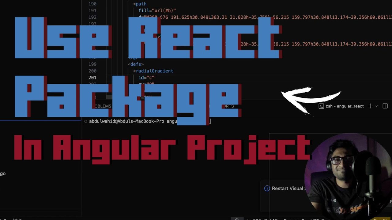 Use React Component Inside Angular Project