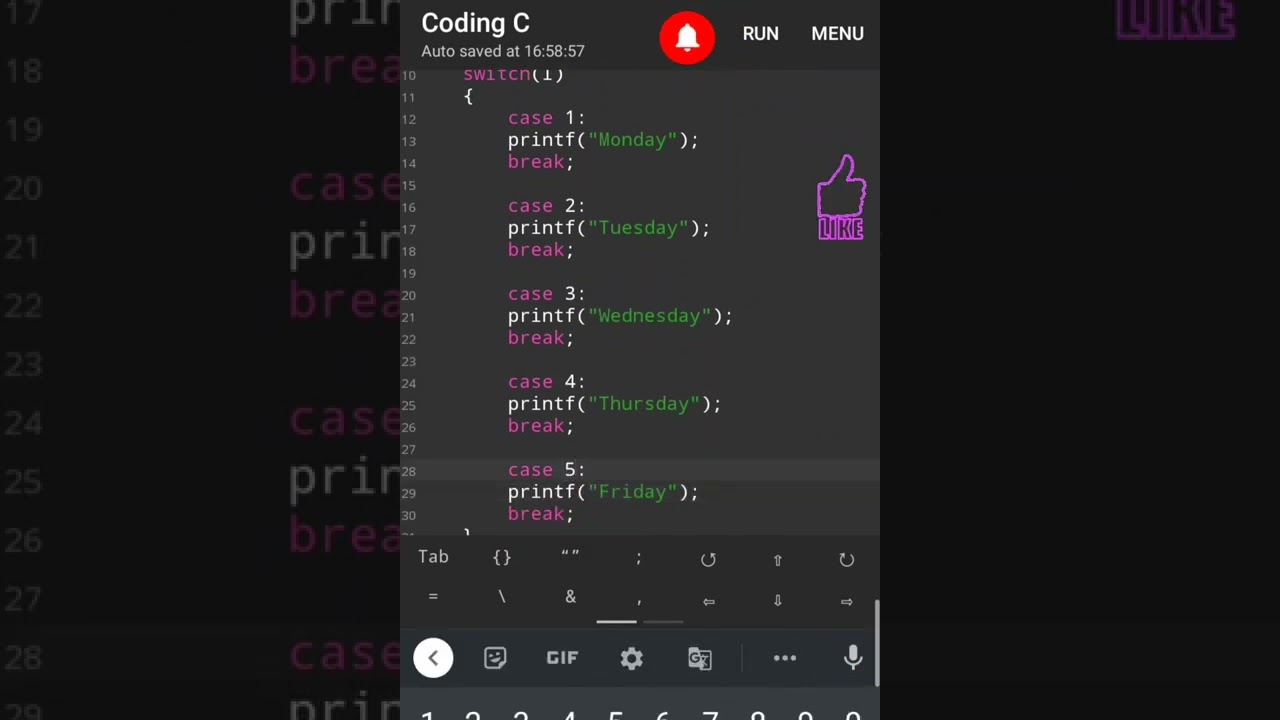 #42 C programming | switch case | #c_language #coding #teach_techno  #c_programming_for_beginners