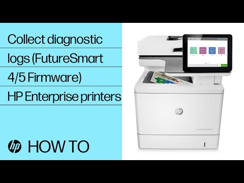 Collect diagnostic logs for your HP Enterprise or HP Managed (FutureSmart 4 or 5)| HP Support
