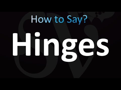 How to Pronounce Hinges (correctly!)