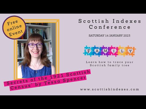 ‘Secrets of the 1921 Scottish Census’ by Tessa Spencer