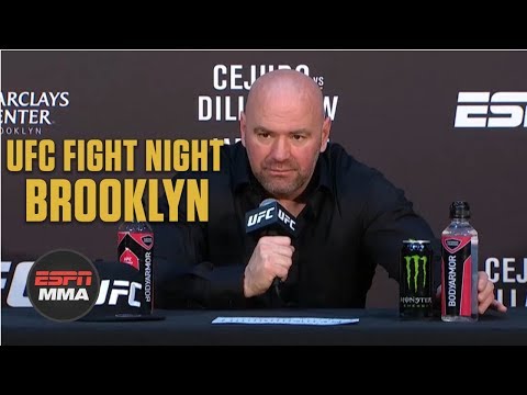 Dana White Post-Fight Press Conference | UFC Fight Night: Brooklyn | ESPN MMA