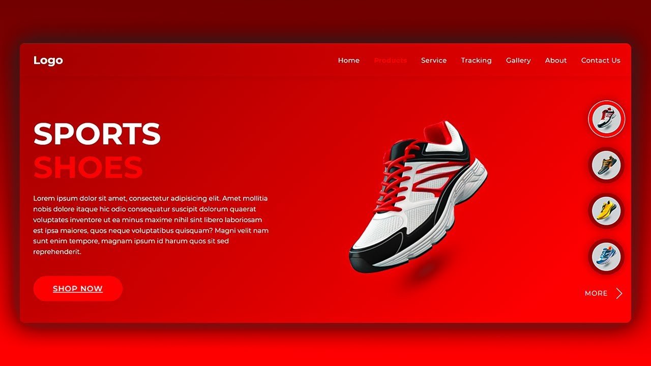 Build a Shoes Website with HTML, CSS & JavaScript | Full Project Tutorial for Beginners [2025] #js