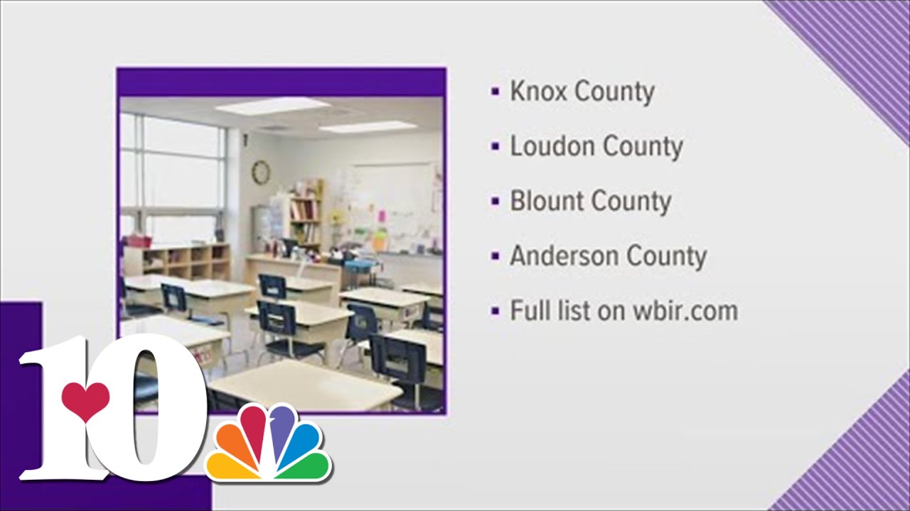 Various schools closing due to severe weather