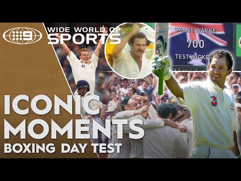 Greatest moments of the Boxing Day Test - 1980s to now | Wide World of Sports