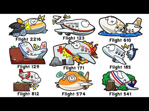 Every Worst Boeing Accident in Asia Explained in 15 Minutes