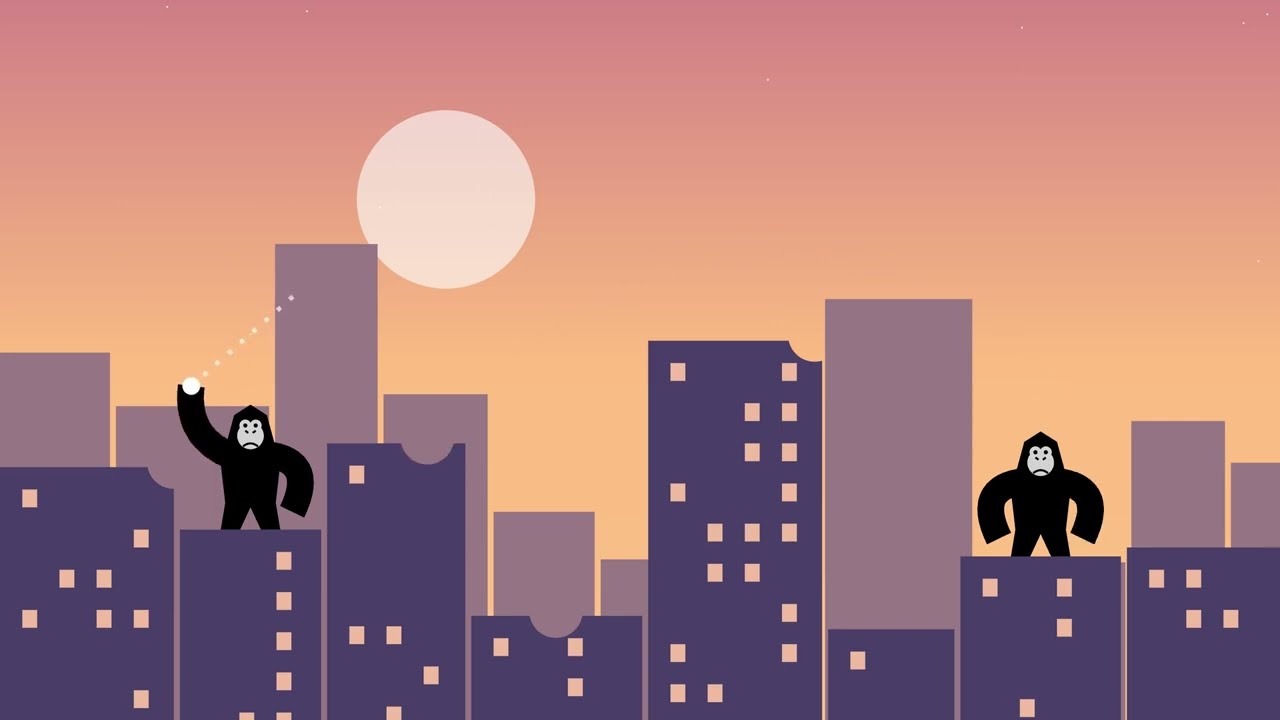 Gorillas: JavaScript Game Tutorial | Trailer