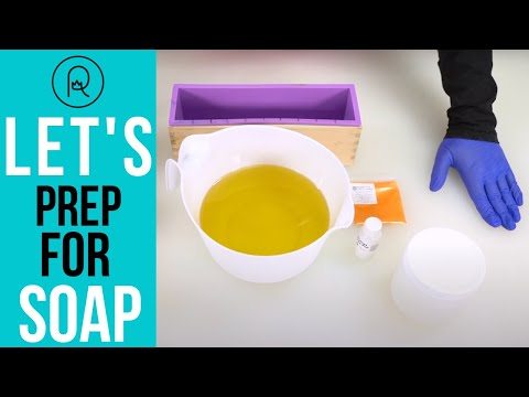 How to Measure Ingredients & Prep Your Area for Soap Making | Royalty Soaps