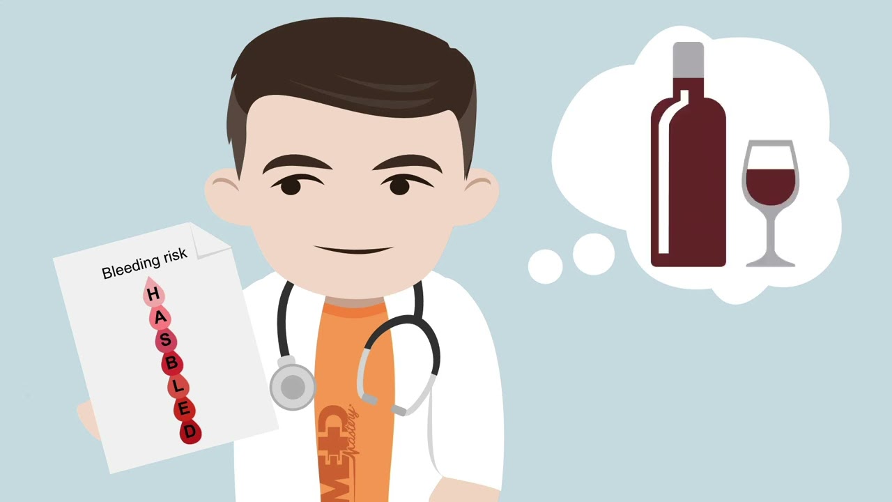Using HASBLED scoring to assess bleeding risk