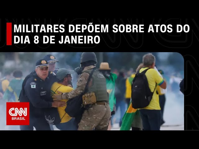 Em salas separadas, generais começam a depor sobre atos de 8 de janeiro ...