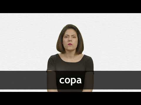 English Translation of “COPA” | Collins Spanish-English Dictionary