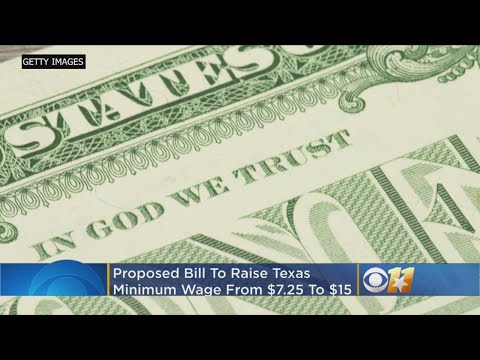Texas State Rep Proposes Bill To Raise Minimum Wage To $15 An Hour