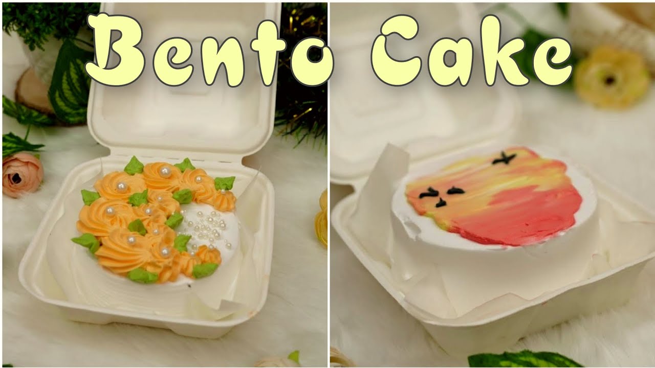 Two Adorable Bento Cake Designs to Brighten Your Baking Skills | The Cake Bake Show |