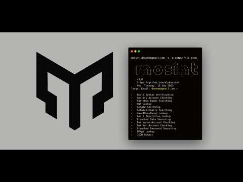 GitHub - alpkeskin/mosint: An automated e-mail OSINT tool