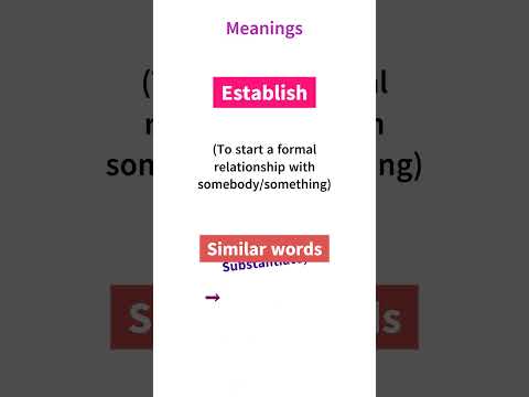 Synonyms - Useful New Words # 018